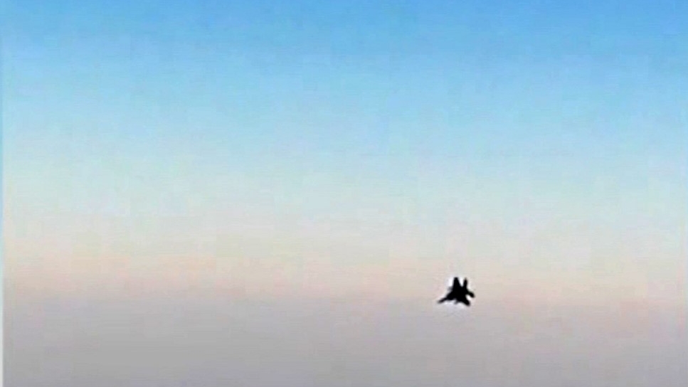 Panic as US jets fly near Iran passenger plane over Syria