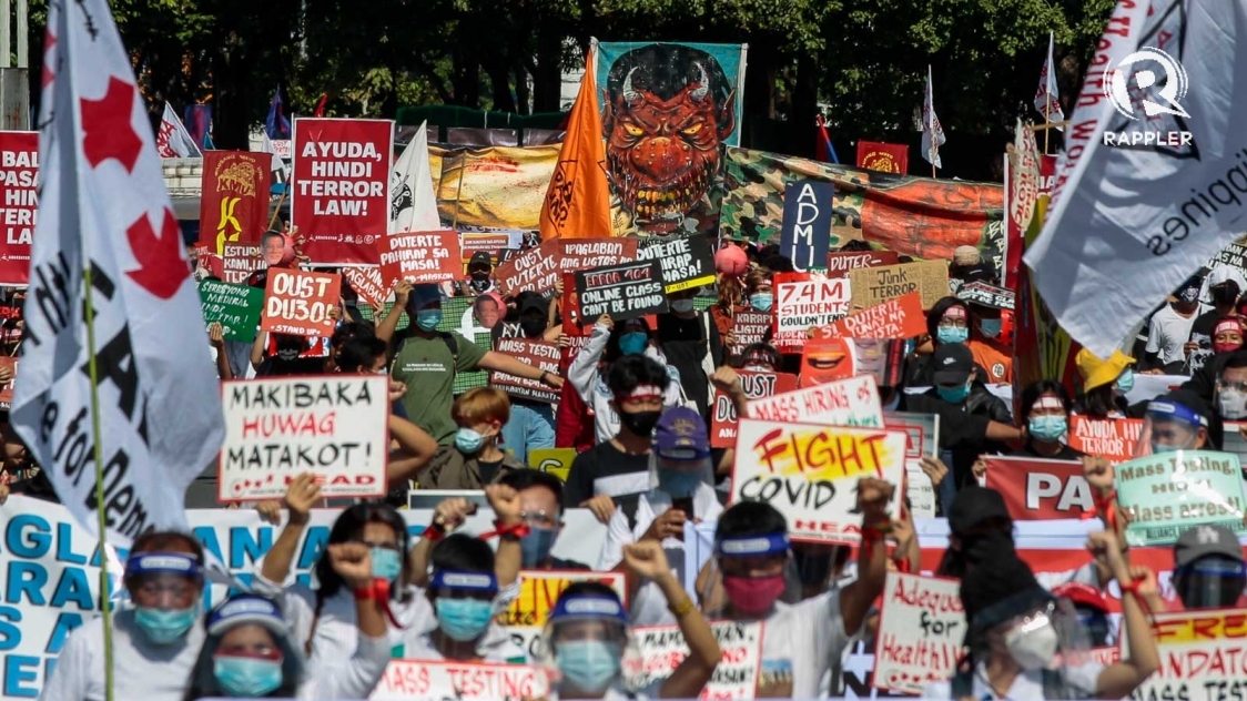 #SONAgkaisa: Despite pandemic, Filipinos protest ‘worsened’ hardships ...