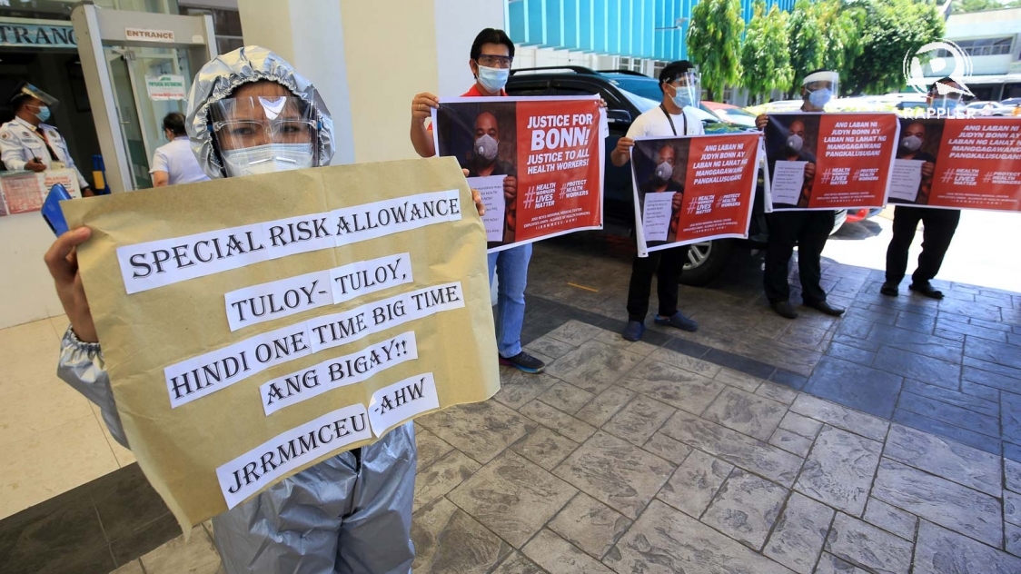 Frontliners blame ‘neglect, inefficiency’ of DOH for death of colleague