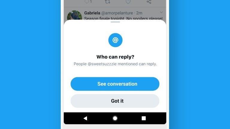 Twitter rolls out setting that lets you control who can reply to your ...
