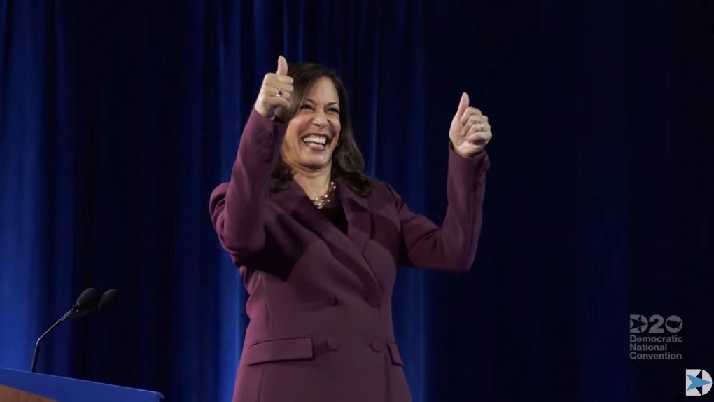 Kamala Harris, the 'Momala' of her blended American family