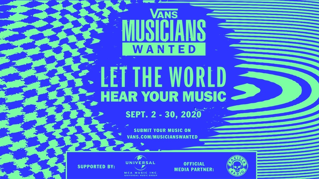 Vans Musicians Wanted is open for entries