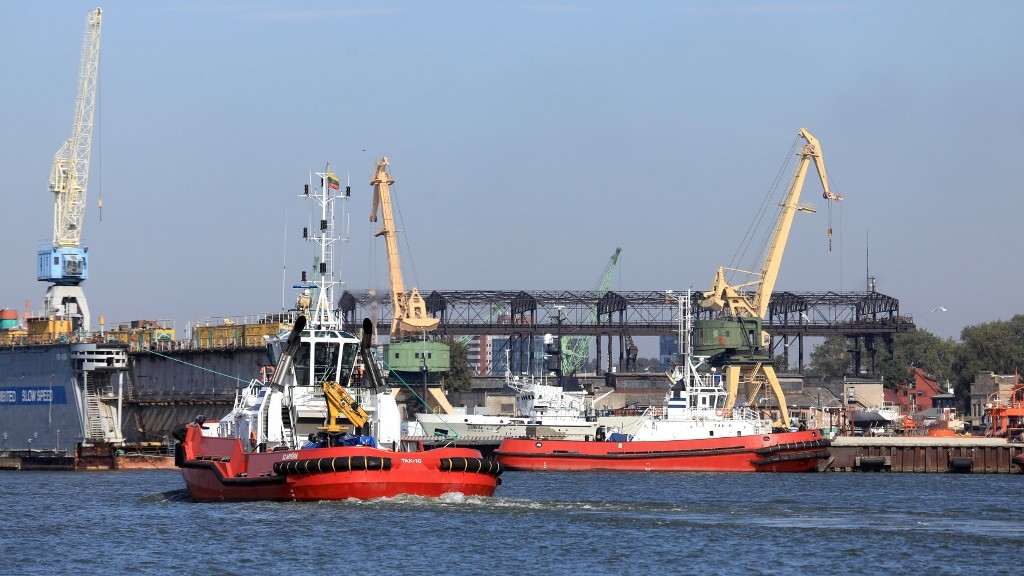 Lithuanian port caught in Belarus crossfire
