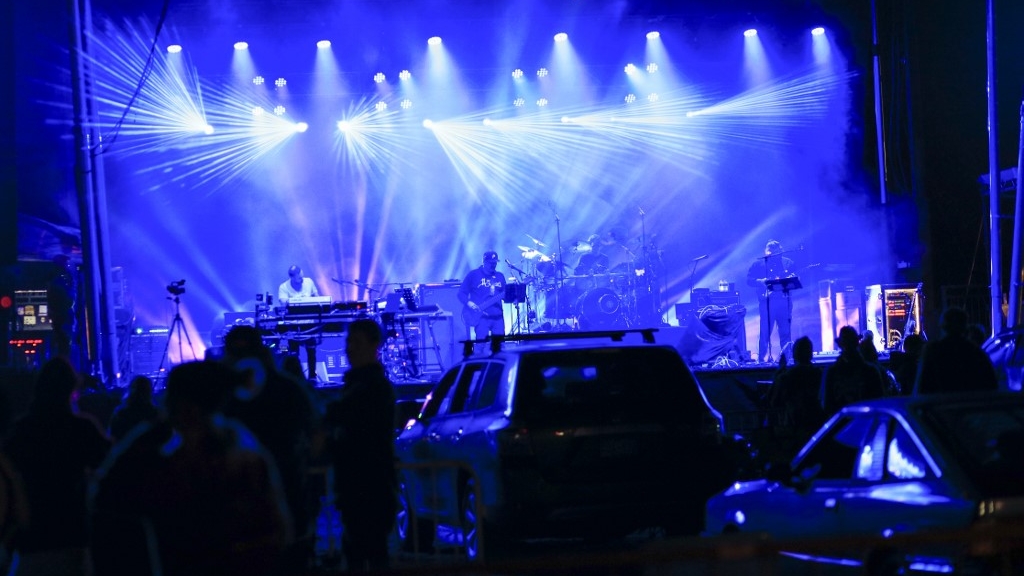 Cars, EDM, and sequins: drive-in raves emerge in virus-hit US