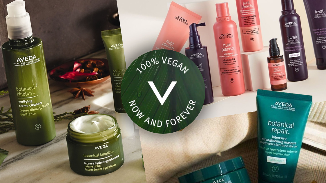 Aveda (and the team behind it) goes full vegan
