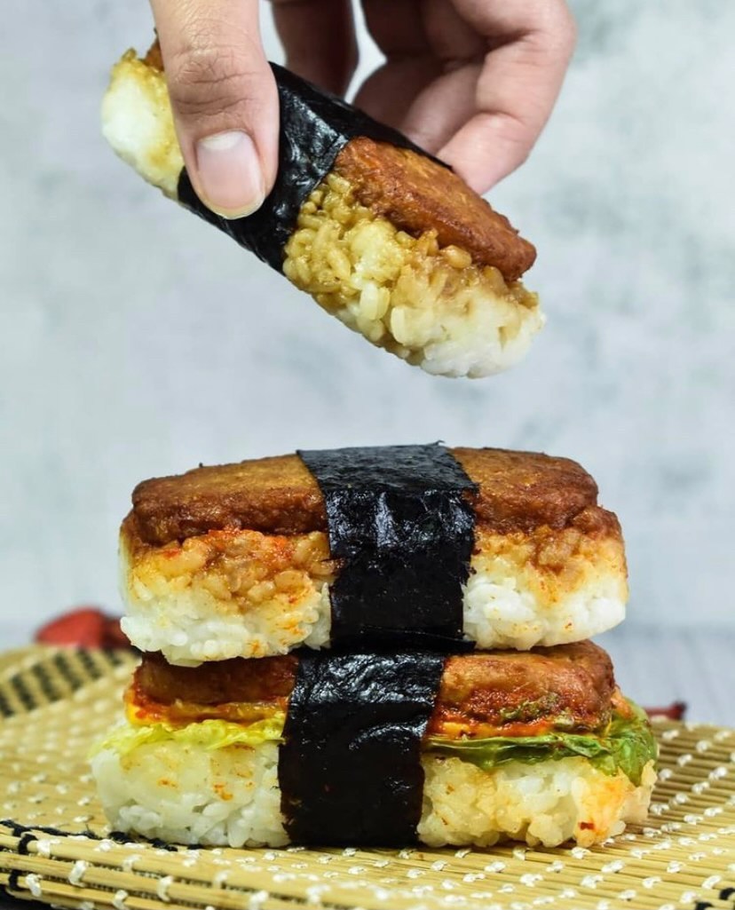 Get plant-based SPAM musubi from this Quezon City shop
