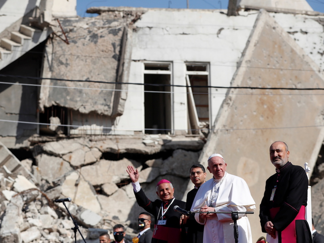 IN PHOTOS: Pope Francis visits Iraq, preaches peace over war