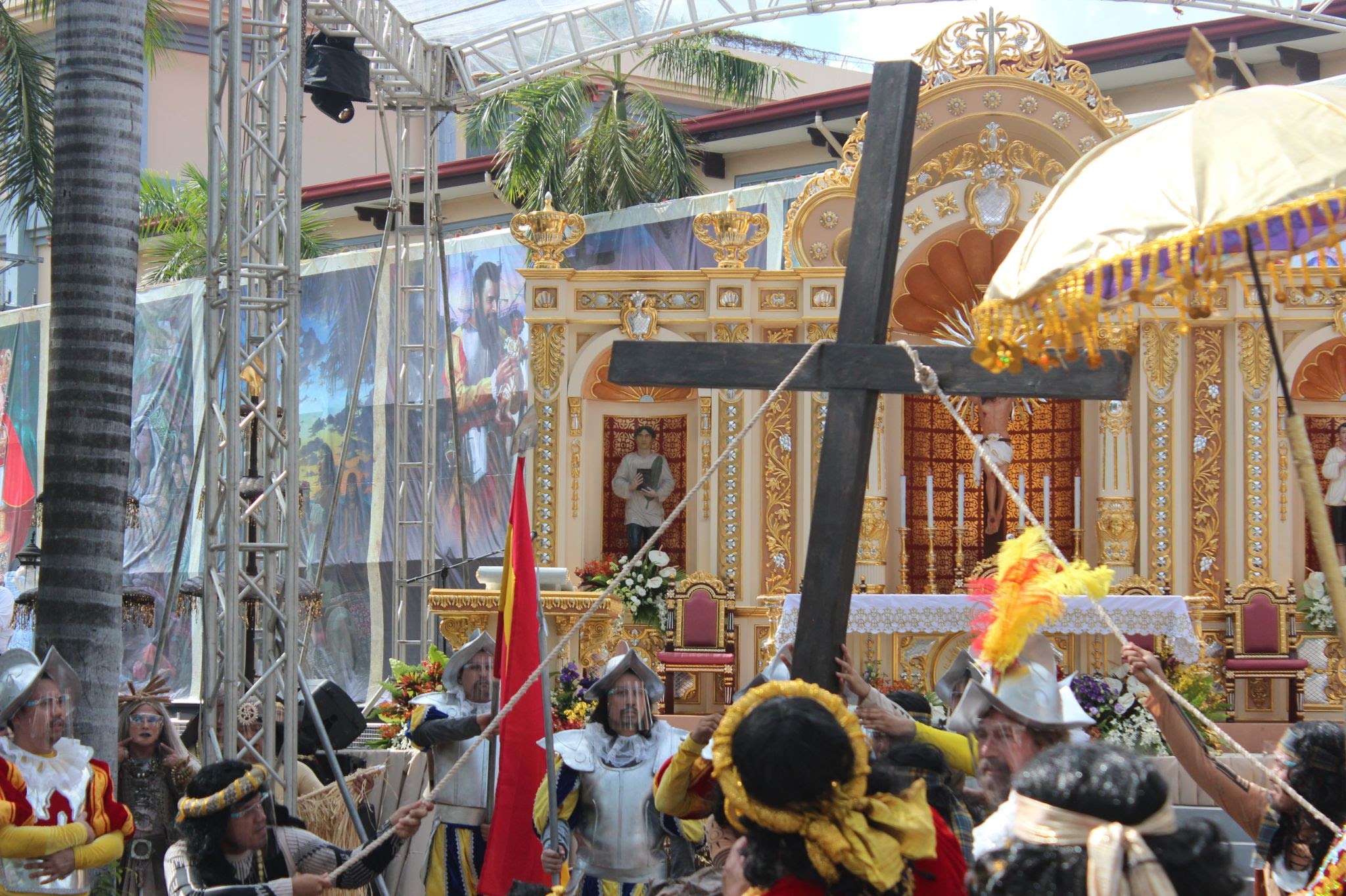 IN PHOTOS: Cebu celebrates quincentennial with reenactment of first baptism