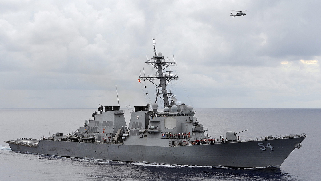 US warship transits Taiwan Strait a week after large Chinese air incursion