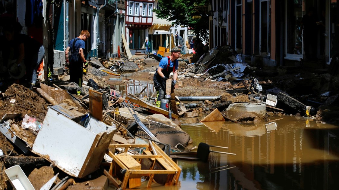 Germany's Merkel laments 'terrifying' floods as death toll rises to 188