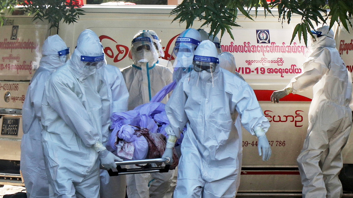 Myanmar funeral services overwhelmed as COVID-19 toll mounts