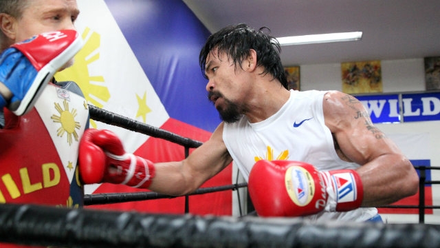 Pacquiao fighting Garcia will make Spence go rouge
