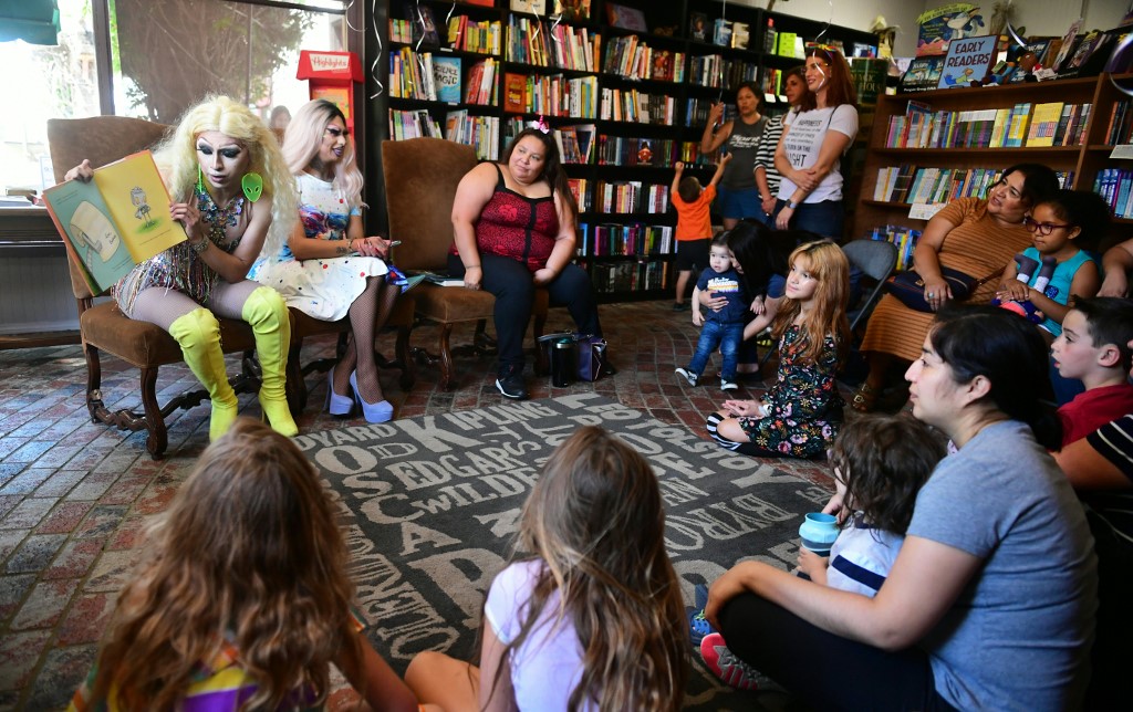Drag Queen Story Hour: Once upon a time in a bookstore...