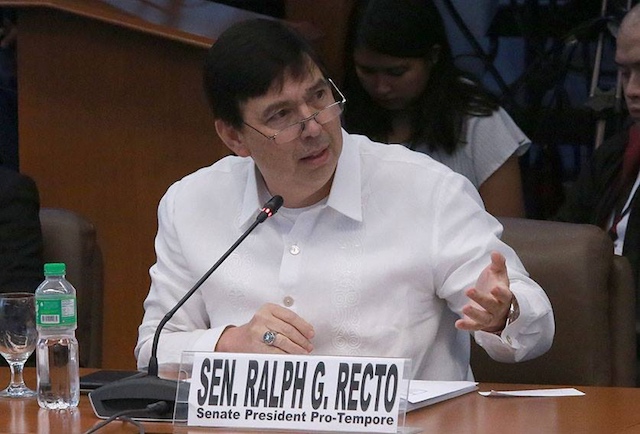 Recto seeks Senate probe into DILG's China-funded CCTV project
