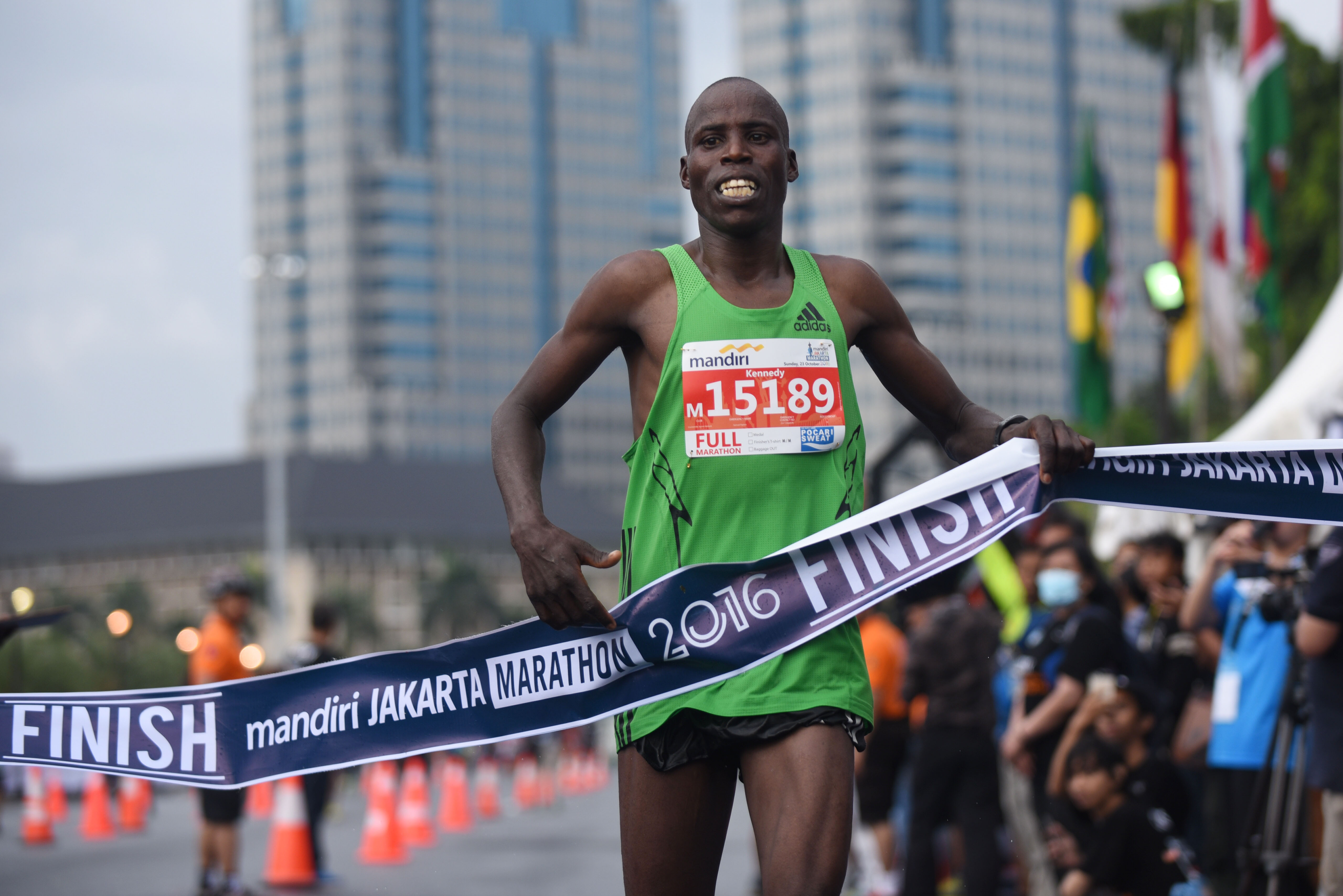 Pemenang Jakarta Marathon kecewa hadiah uang tahun ini lebih kecil