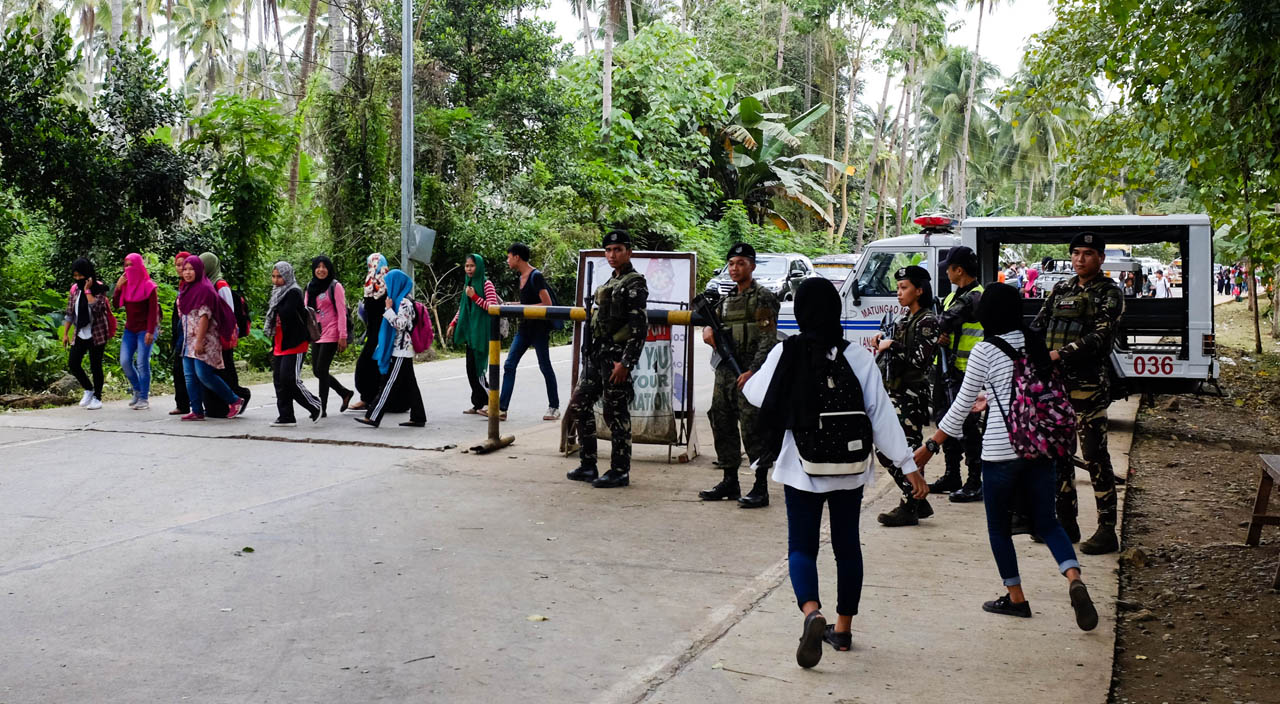 AFP, PNP hold lockdown drill in Lanao del Norte ahead of Bangsamoro ...